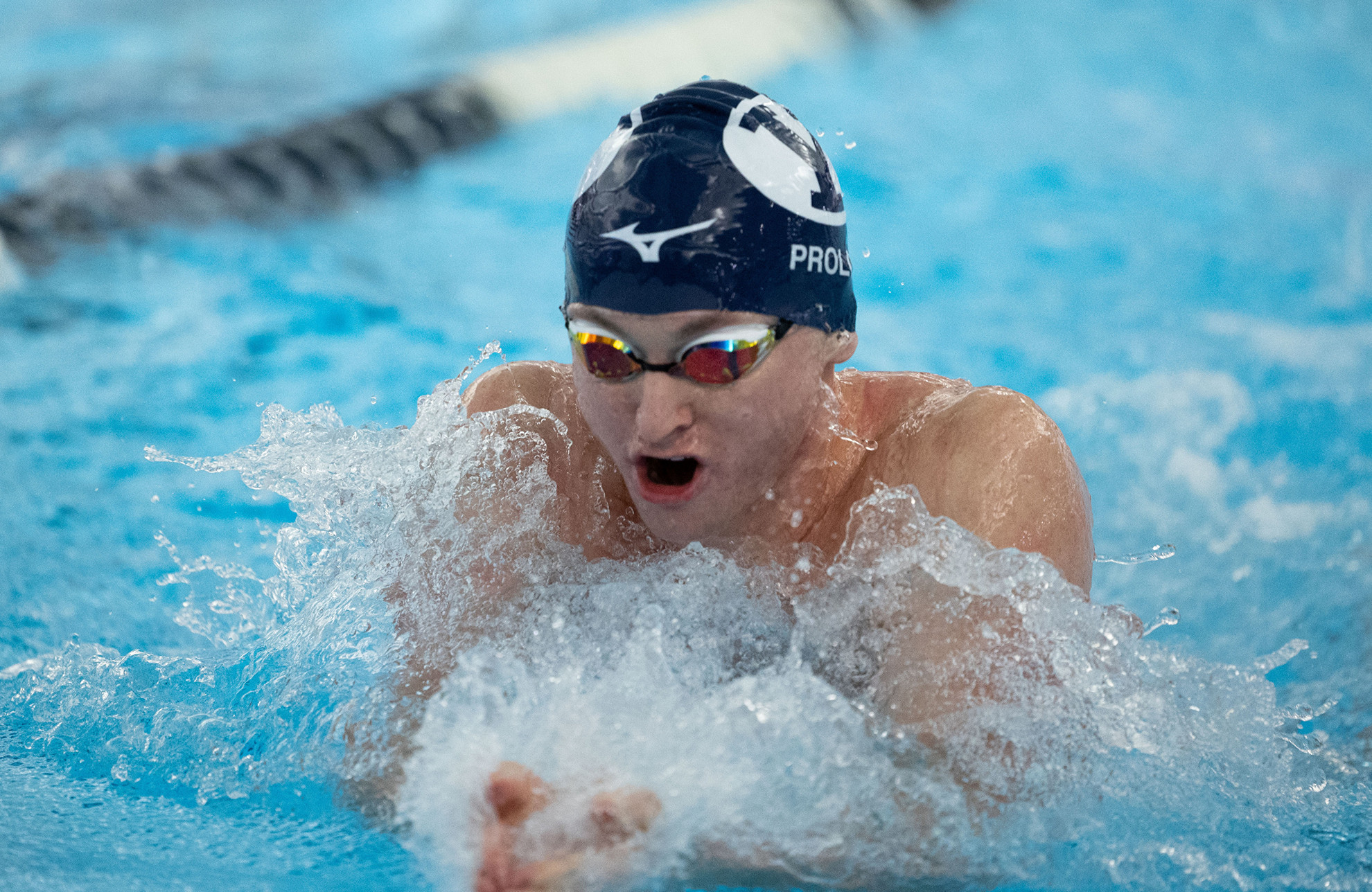 Men's Swimming Sweeps Relays, Snaps Pool Records at Denver - BYU ...