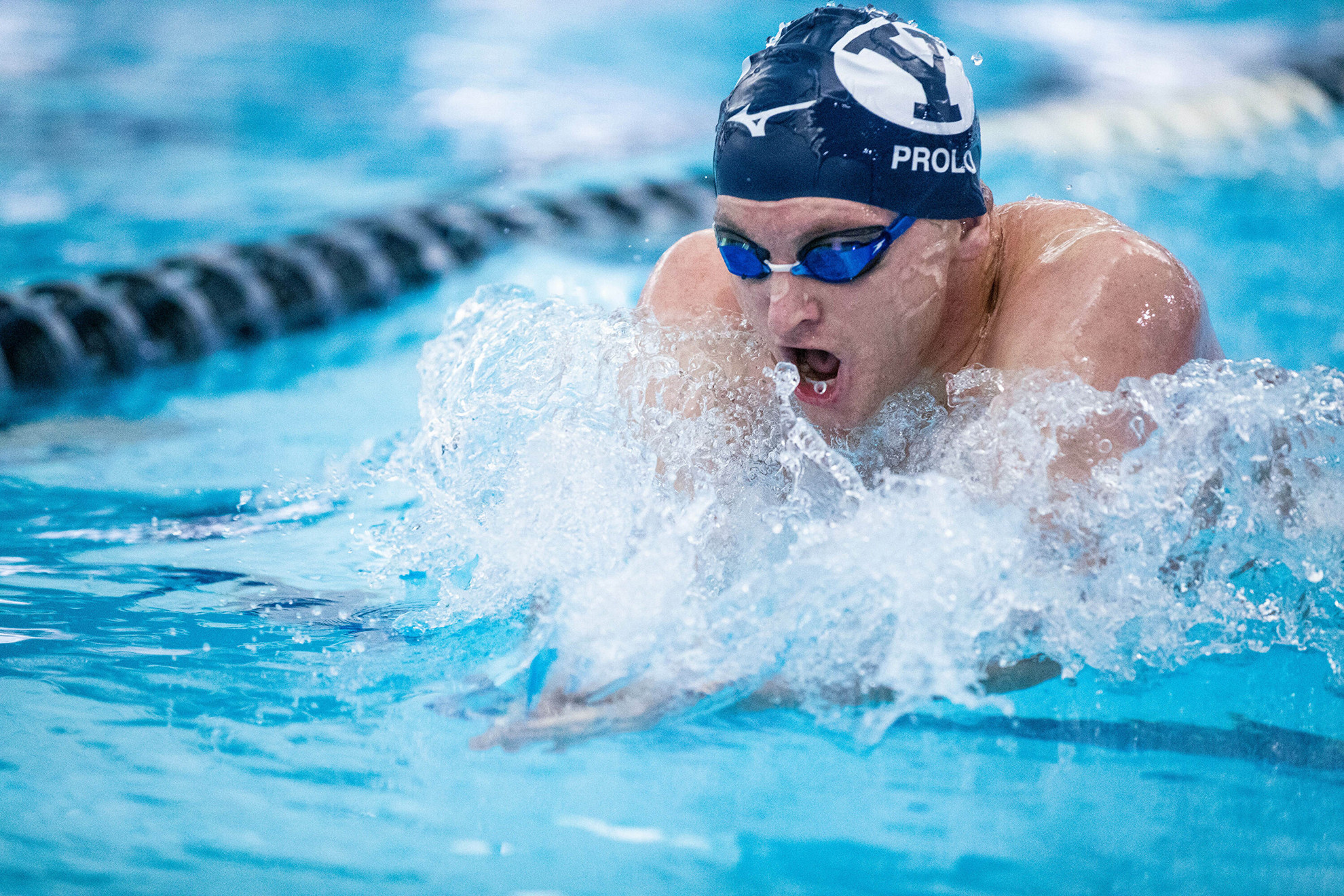 Men's swimming wins four events, breaks two more school records at ...