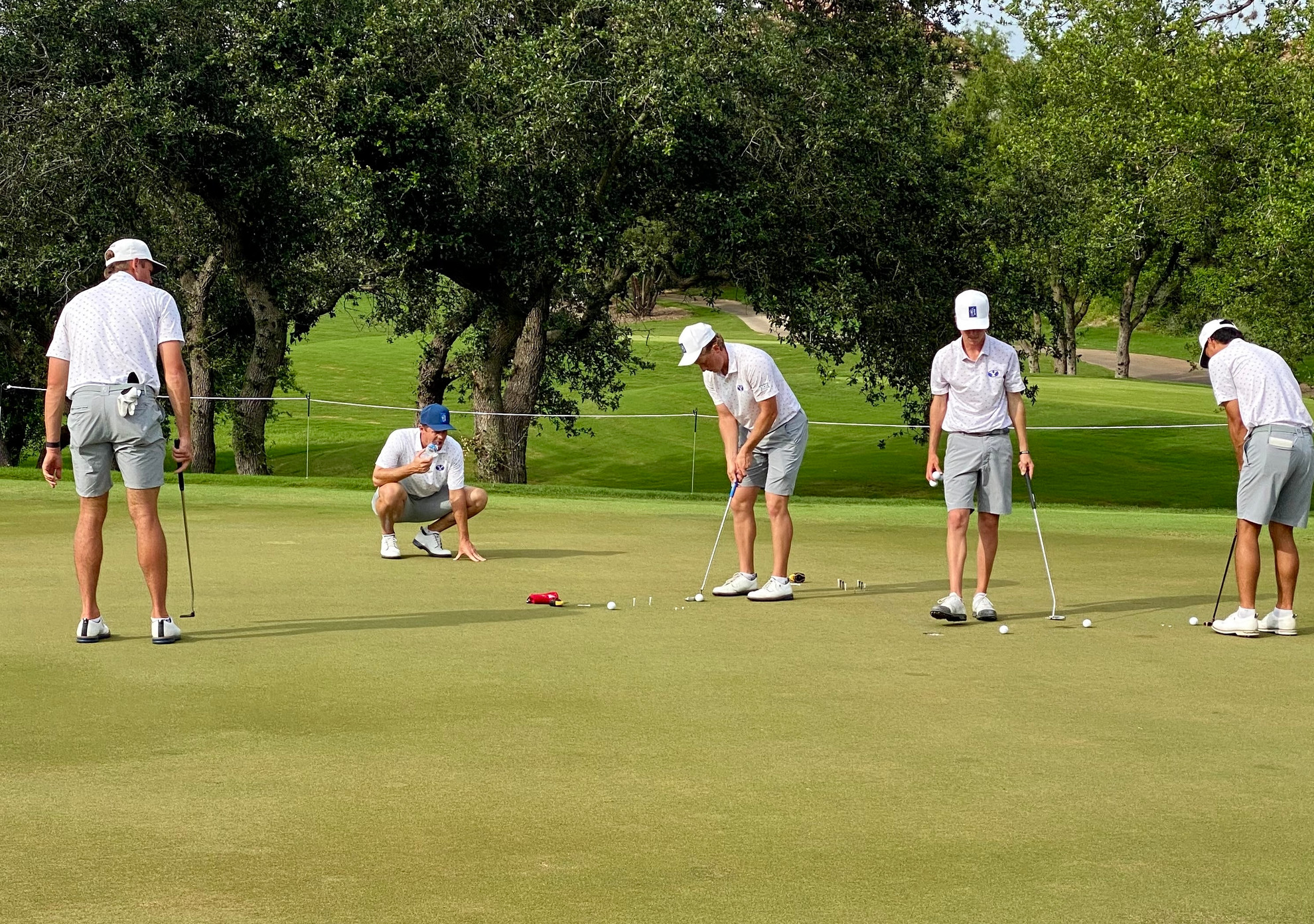 BYU men’s golf in fourth after 36 holes at Austin Regional, three ...