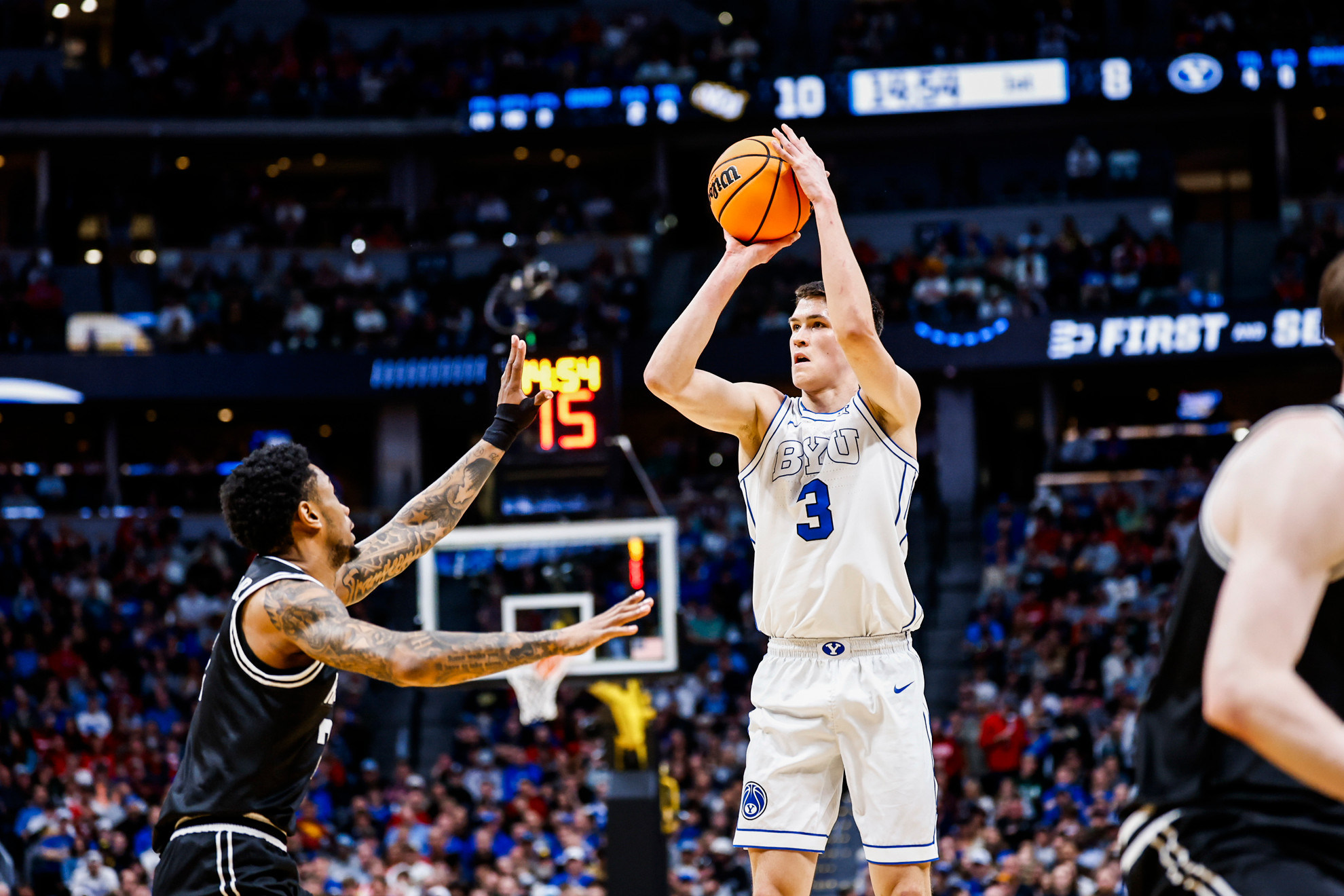 No. 17 BYU defeats VCU 80-71 in first round of NCAA Tournament - BYU ...