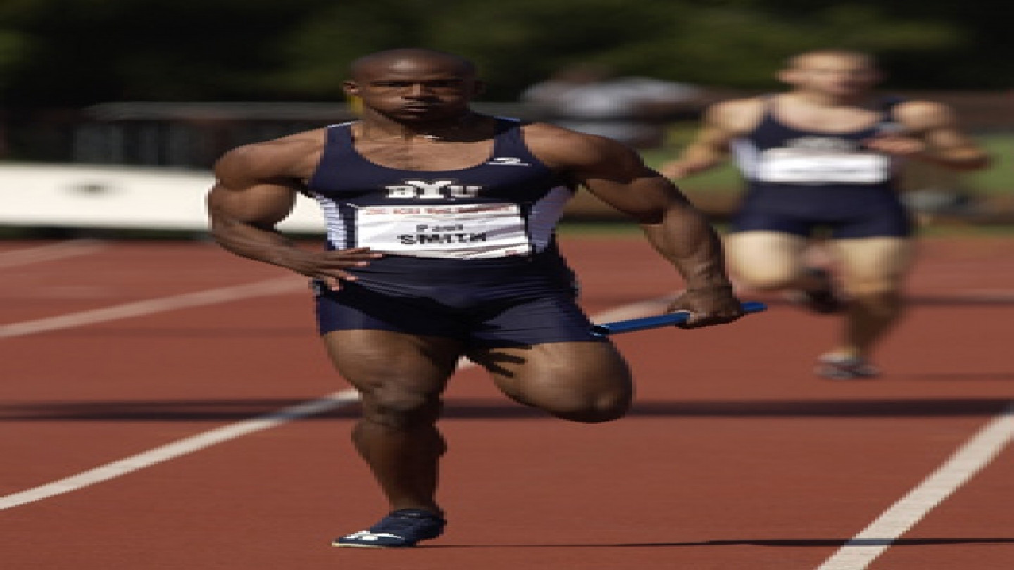 Black Male Track Runners