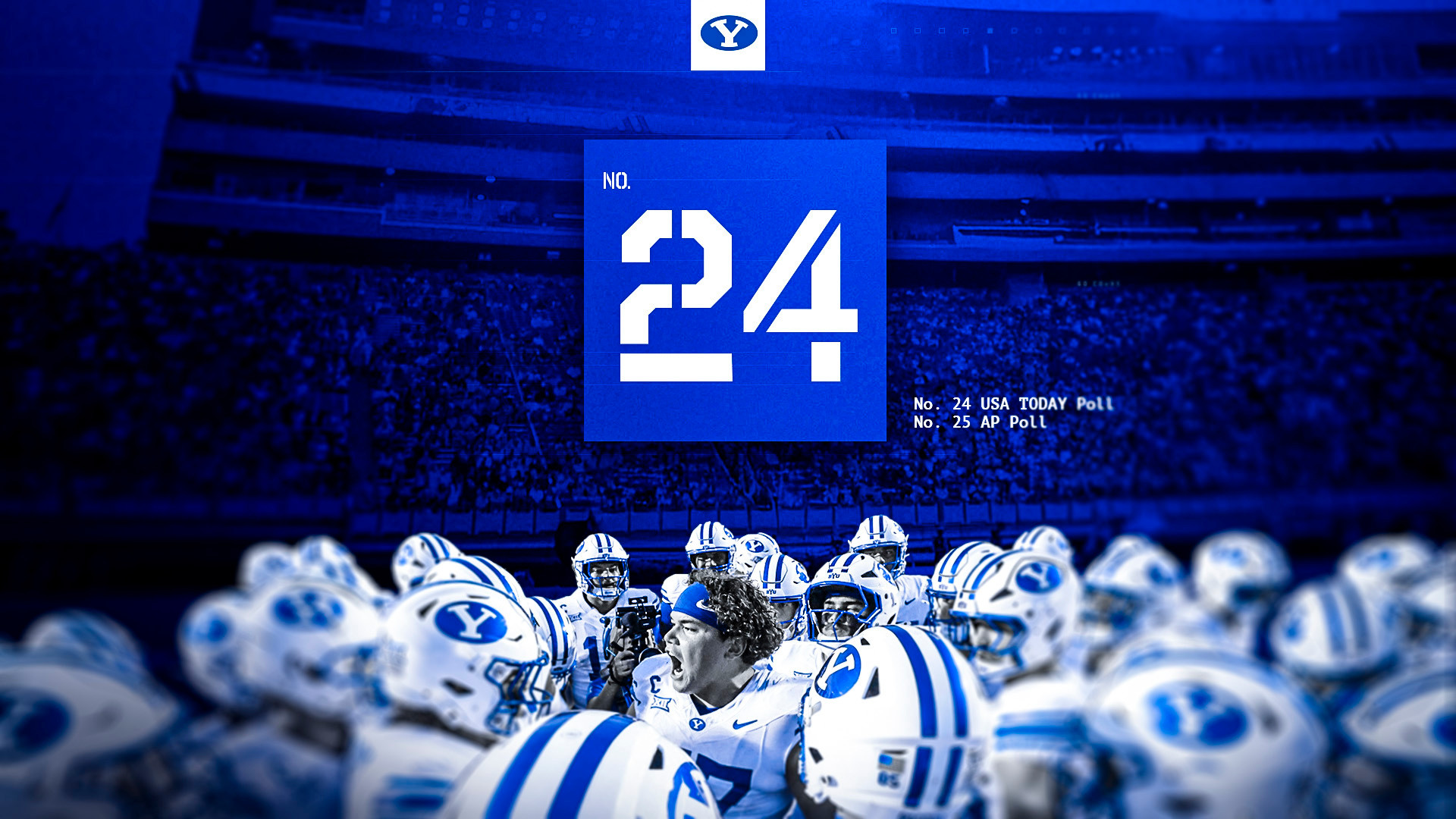 BYU ranked No. 24 and No. 25 in national polls - BYU Athletics ...