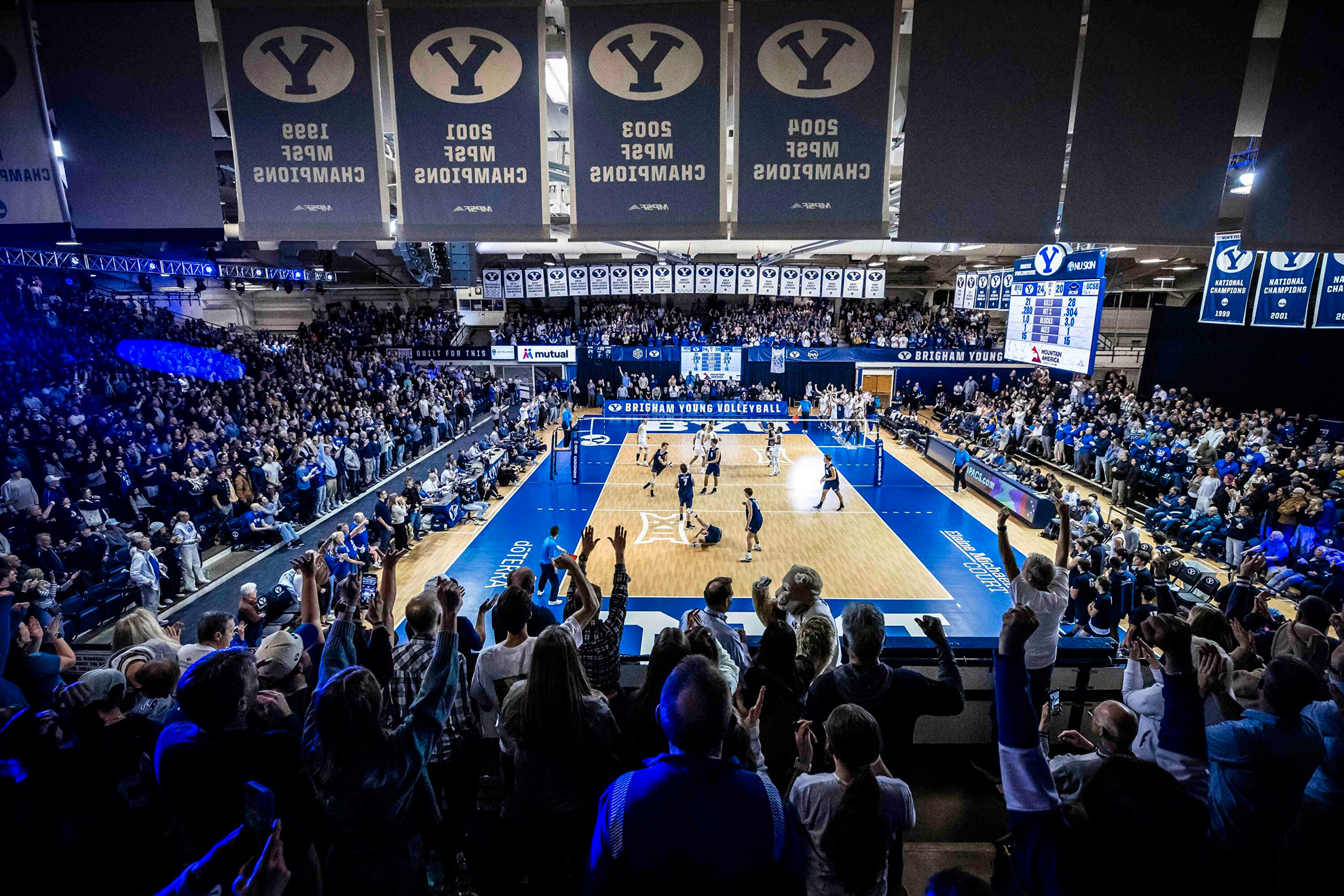No. 6 BYU hosts Barry University for first time in Fieldhouse history ...