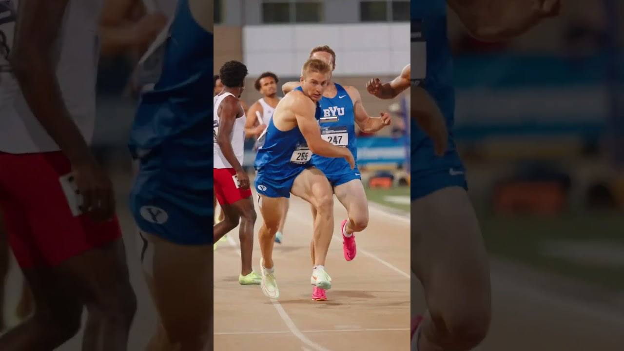 BYU Track and Field | 2023 NCAA West Regional | Men's 4x400-meter Relay ...