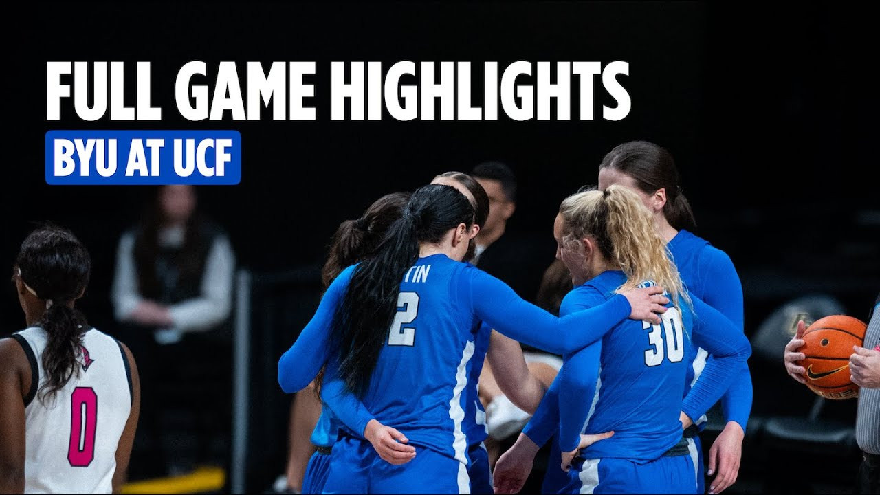 FULL GAME HIGHLIGHTS | BYU Women's Basketball at UCF 2024 - BYU ...