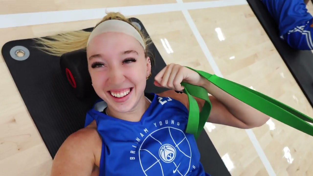 Day In The Life Of BYU Women’s Basketball Marya Hudgins And Emma ...