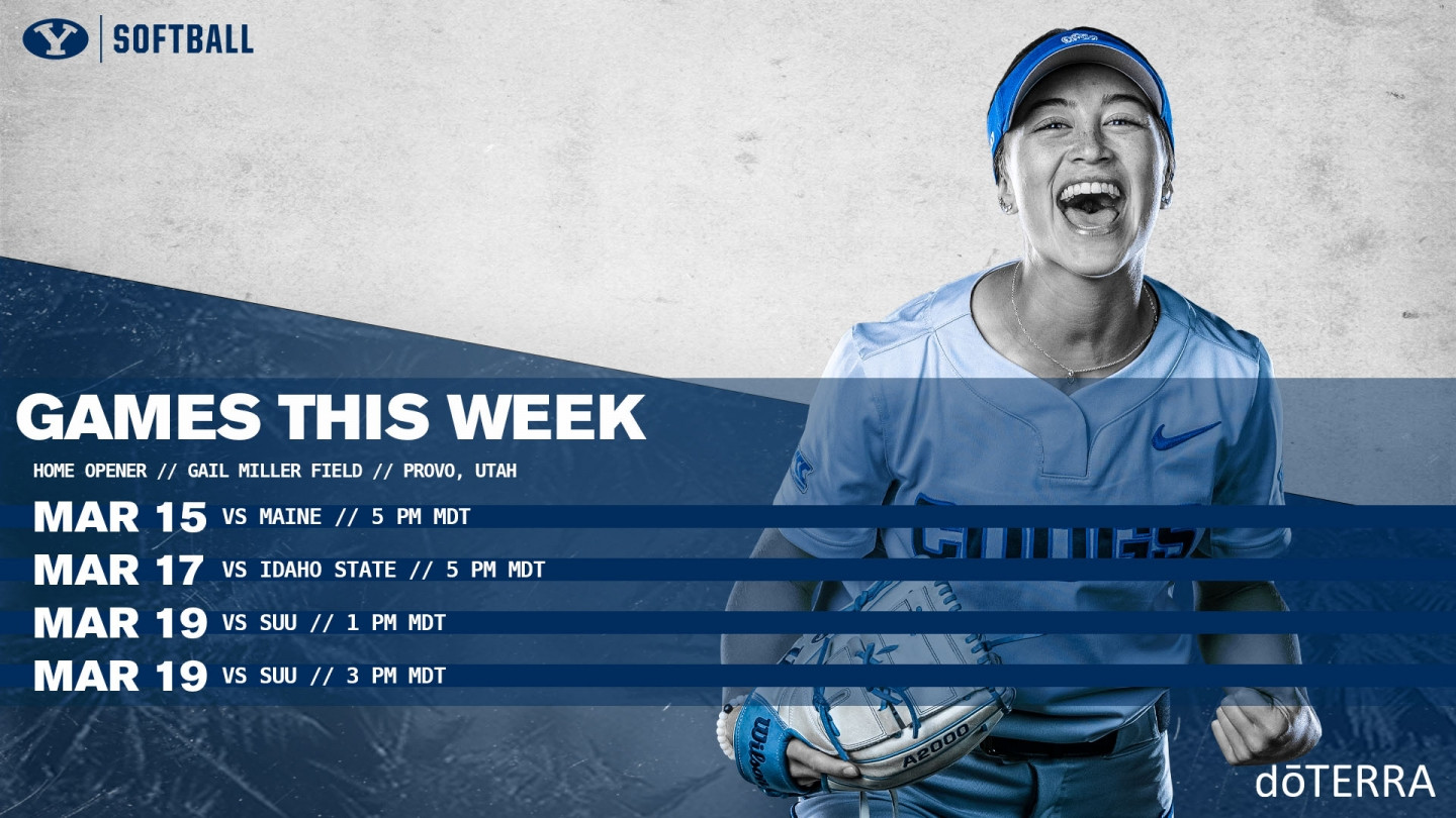 BYU set to host four games this week, with home opener on Tuesday ...