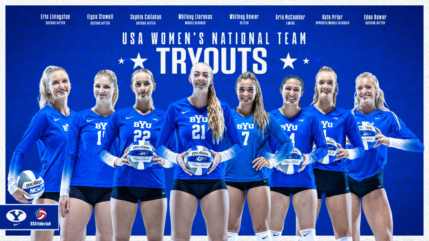 Eight Cougars to compete at USA Volleyball tryout - BYU Athletics ...
