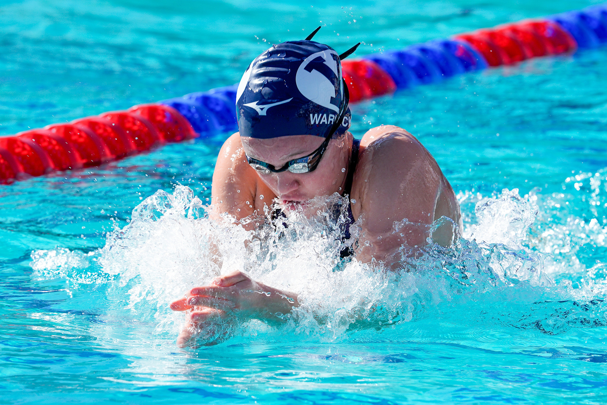 Swim and dive teams fall in dual meet at Arizona - BYU Athletics ...