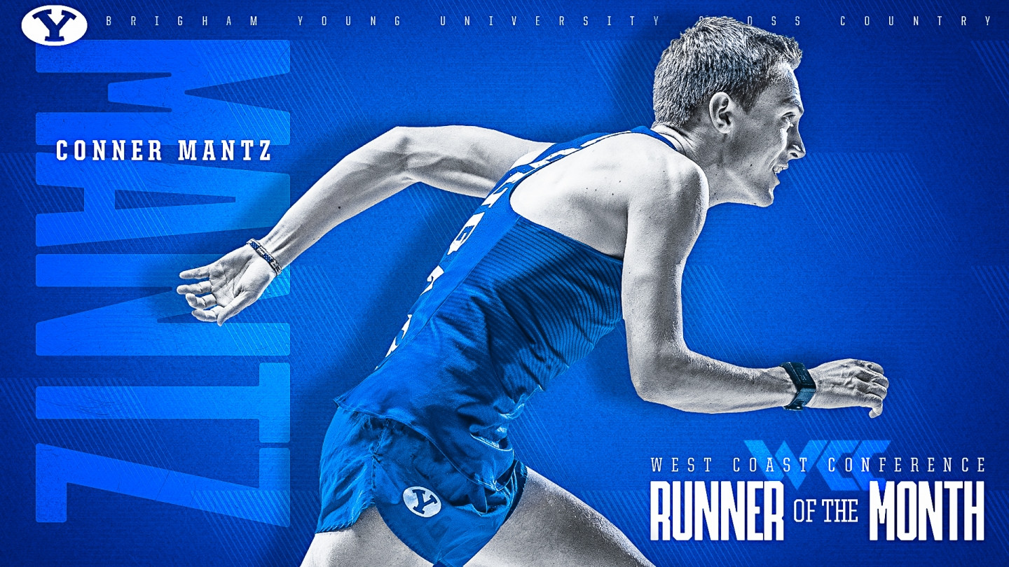 Mantz named WCC runner of the month - BYU Athletics - Official ...