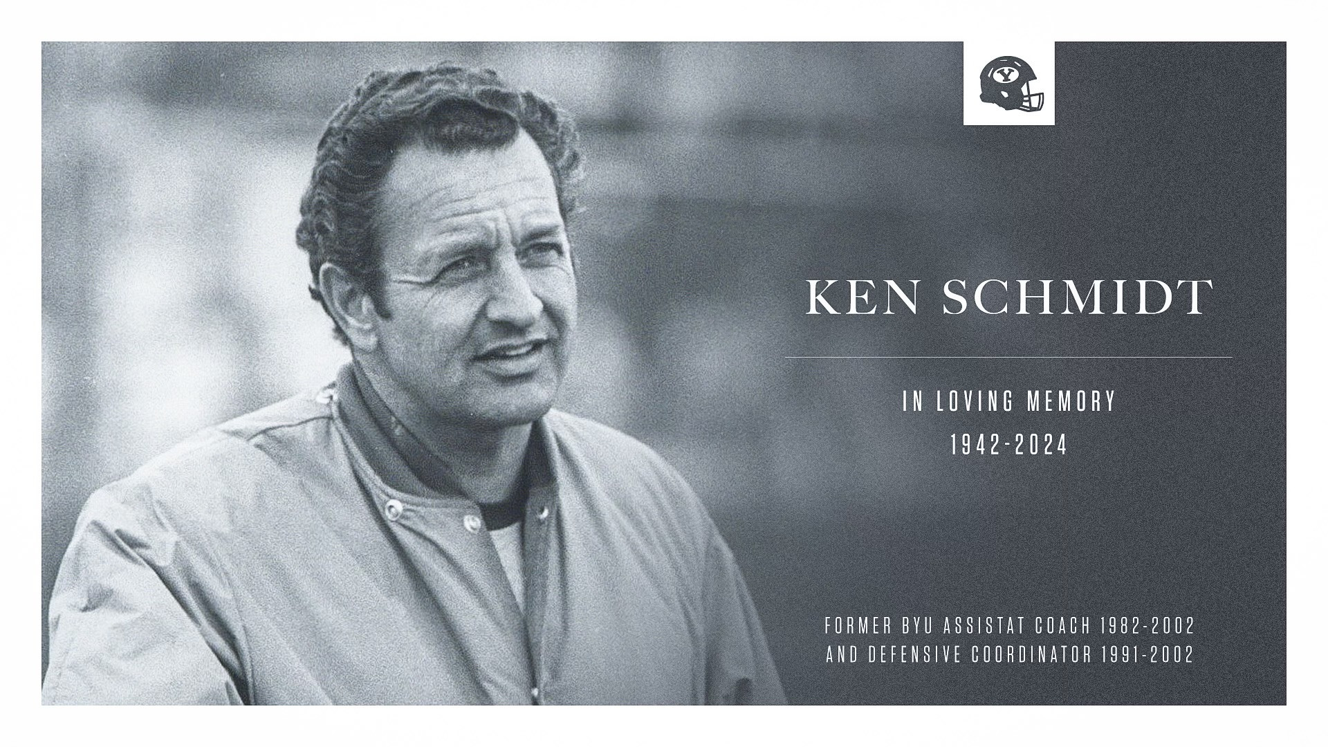 BYU Athletics remembers longtime defensive coordinator Ken Schmidt ...