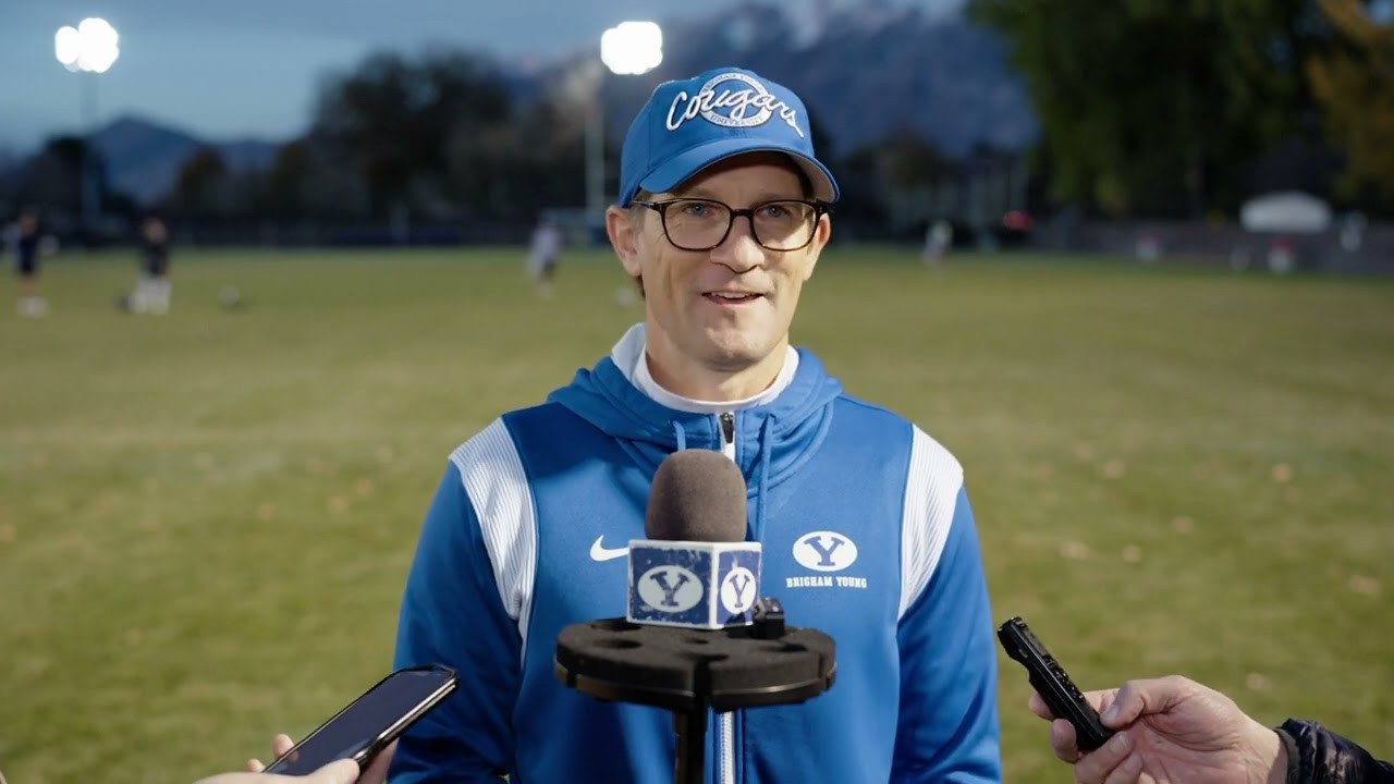 Aaron Roderick | BYU Football | Media Availability | Kansas | November ...