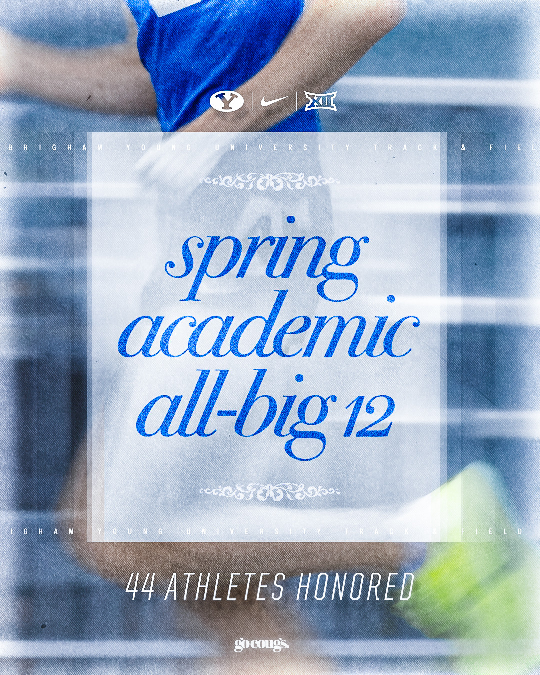 Forty-four BYU track and field athletes recognized with Spring Academic ...