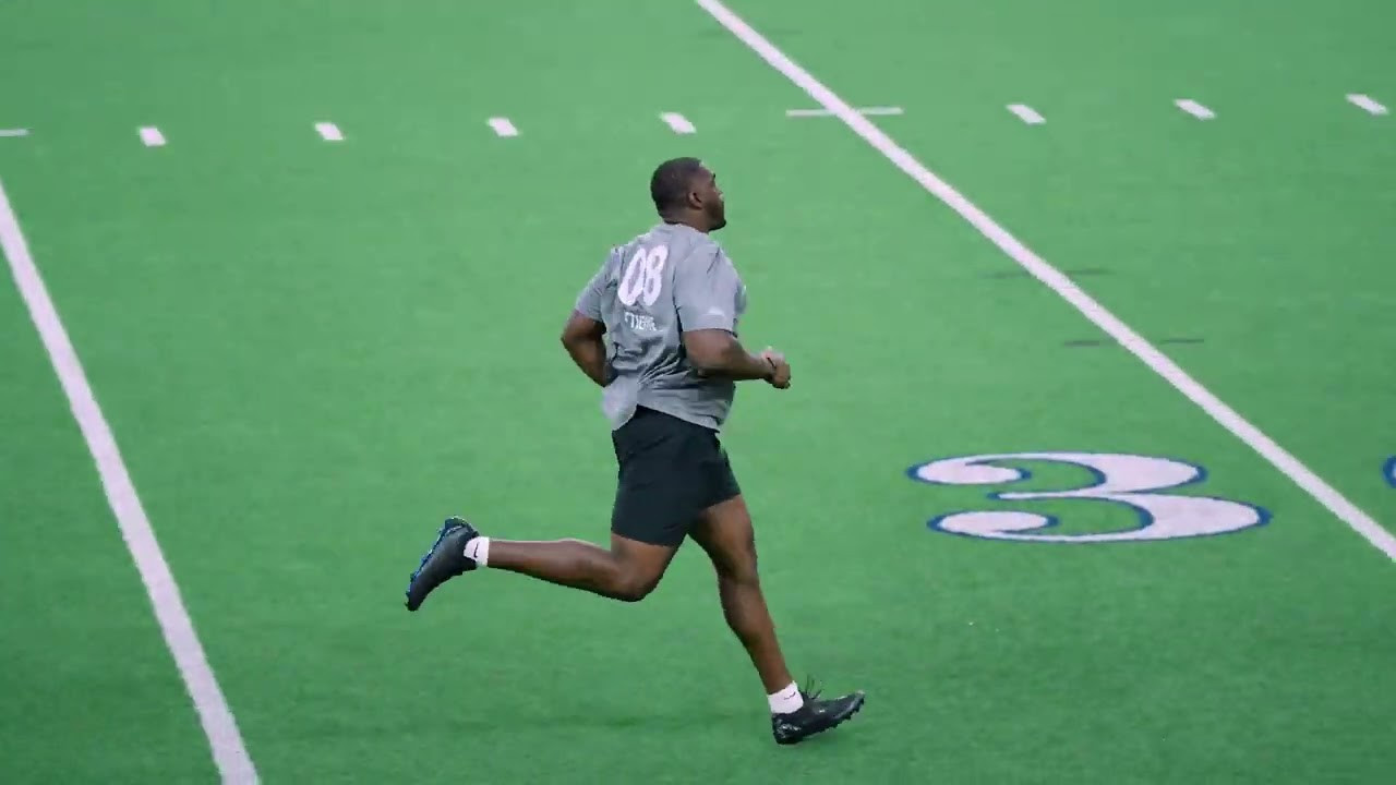 Caleb Etienne | BYU Football | Big 12 NFL Pro Day 2025 | March 19, 2025 - BYU Athletics ...