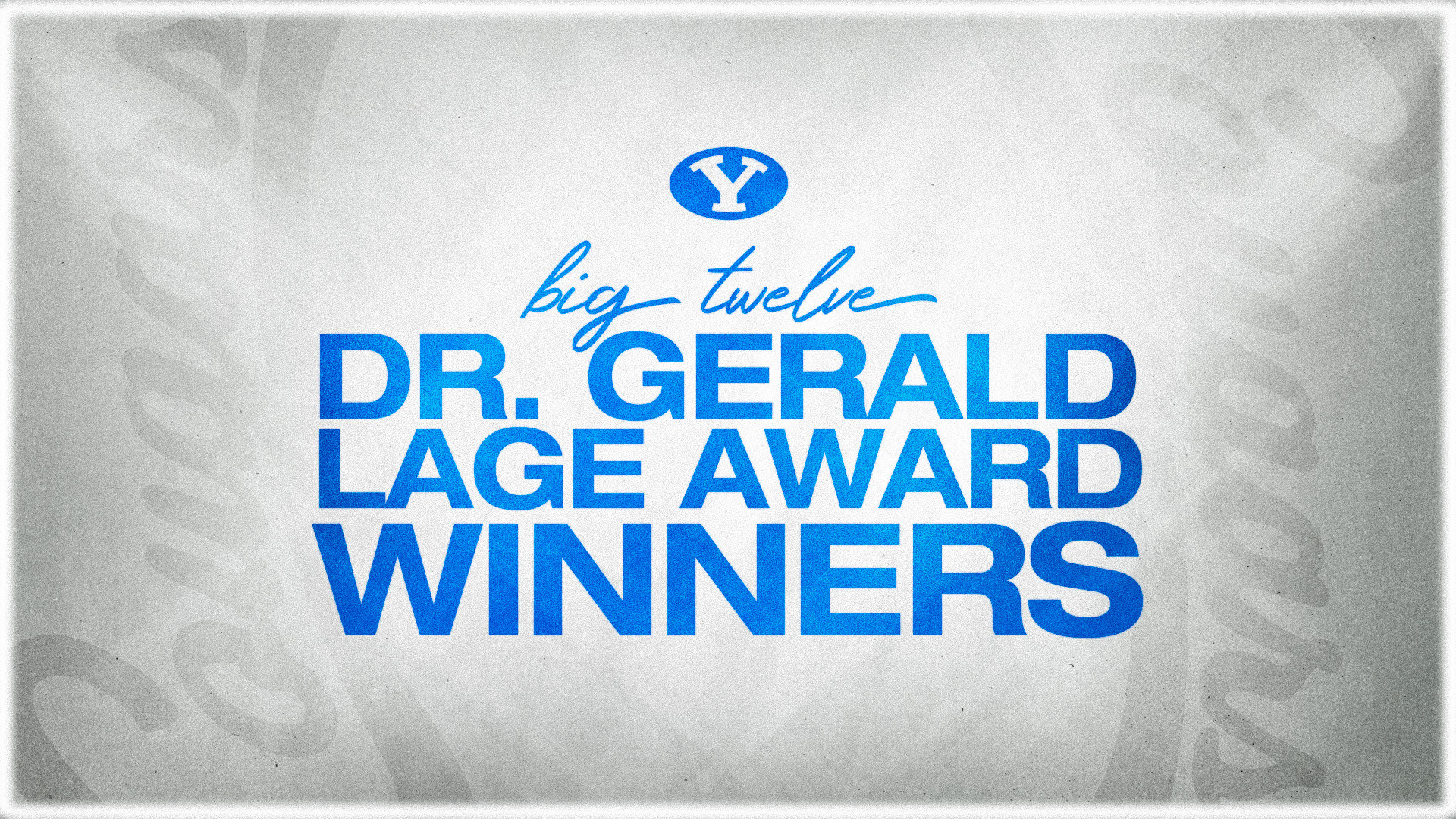 Four Cougars named 2025 Dr. Gerald Lage Academic Achievement Award recipients - BYU Athletics ...