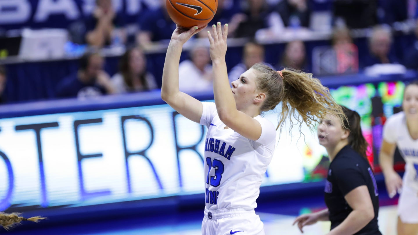 Johnson’s career night leads BYU to overtime win against Pacific - BYU ...