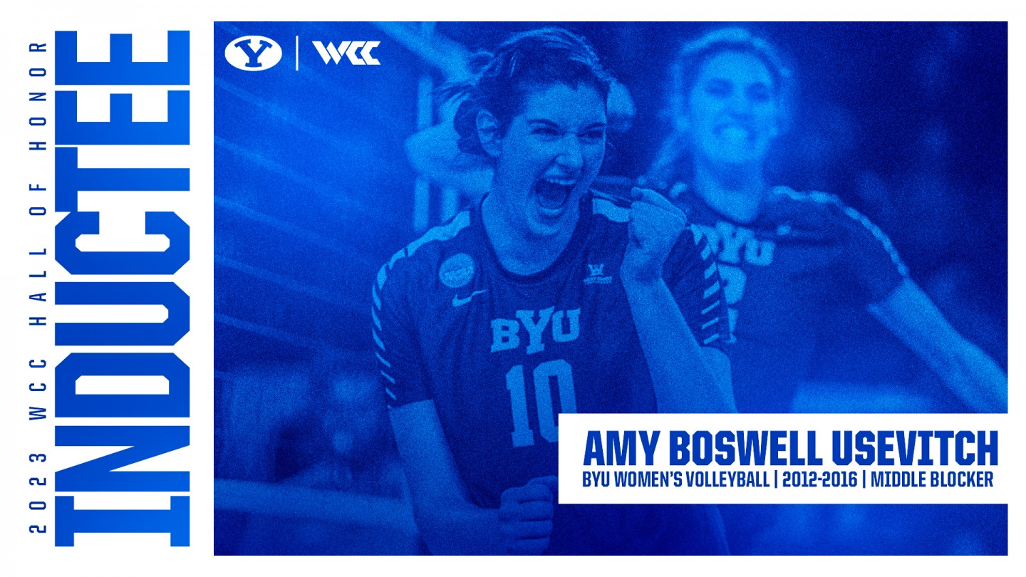 Boswell Usevitch named to 2023 WCC Hall of Honor Class - BYU Athletics ...