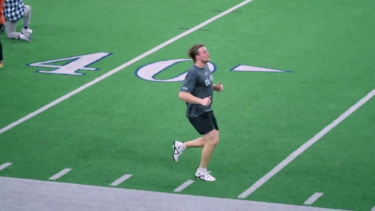 Blake Mangelson BYU Football | Big 12 NFL Pro Day 2025 | March 19, 2025 ...