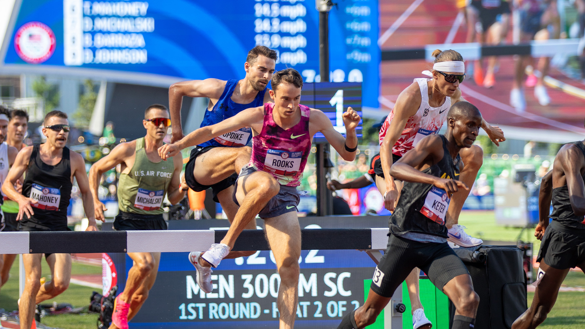 Path To Paris: Six Cougars Advance on Day One of U.S. Track and Field ...