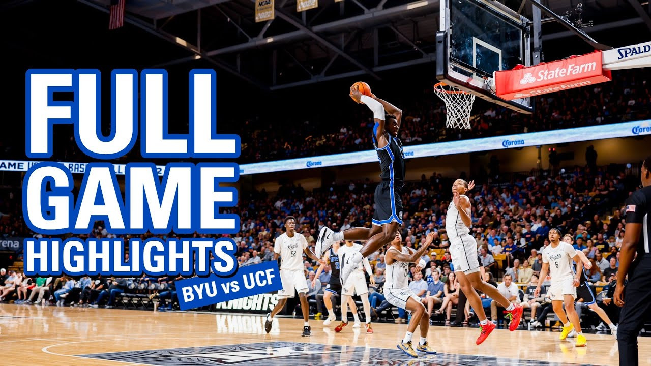 BYU Basketball vs UCF || FULL GAME HIGHLIGHTS - BYU Athletics - Official Athletics Website - BYU ...