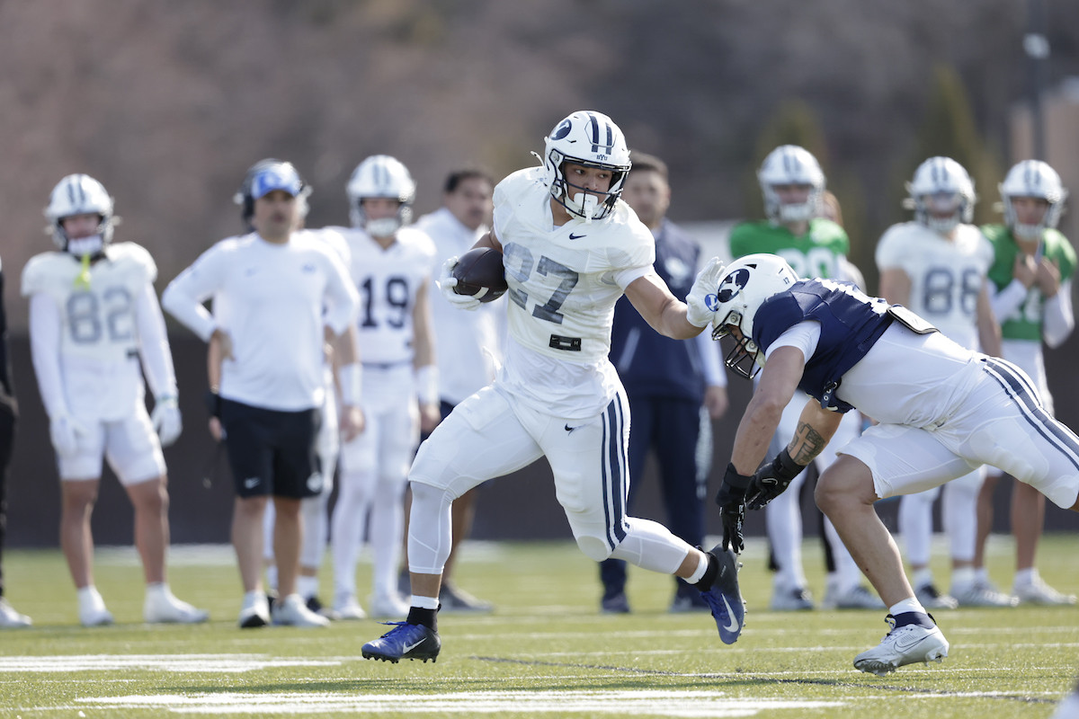 BYU wraps up week three scrimmaging on Saturday morning - BYU Athletics ...