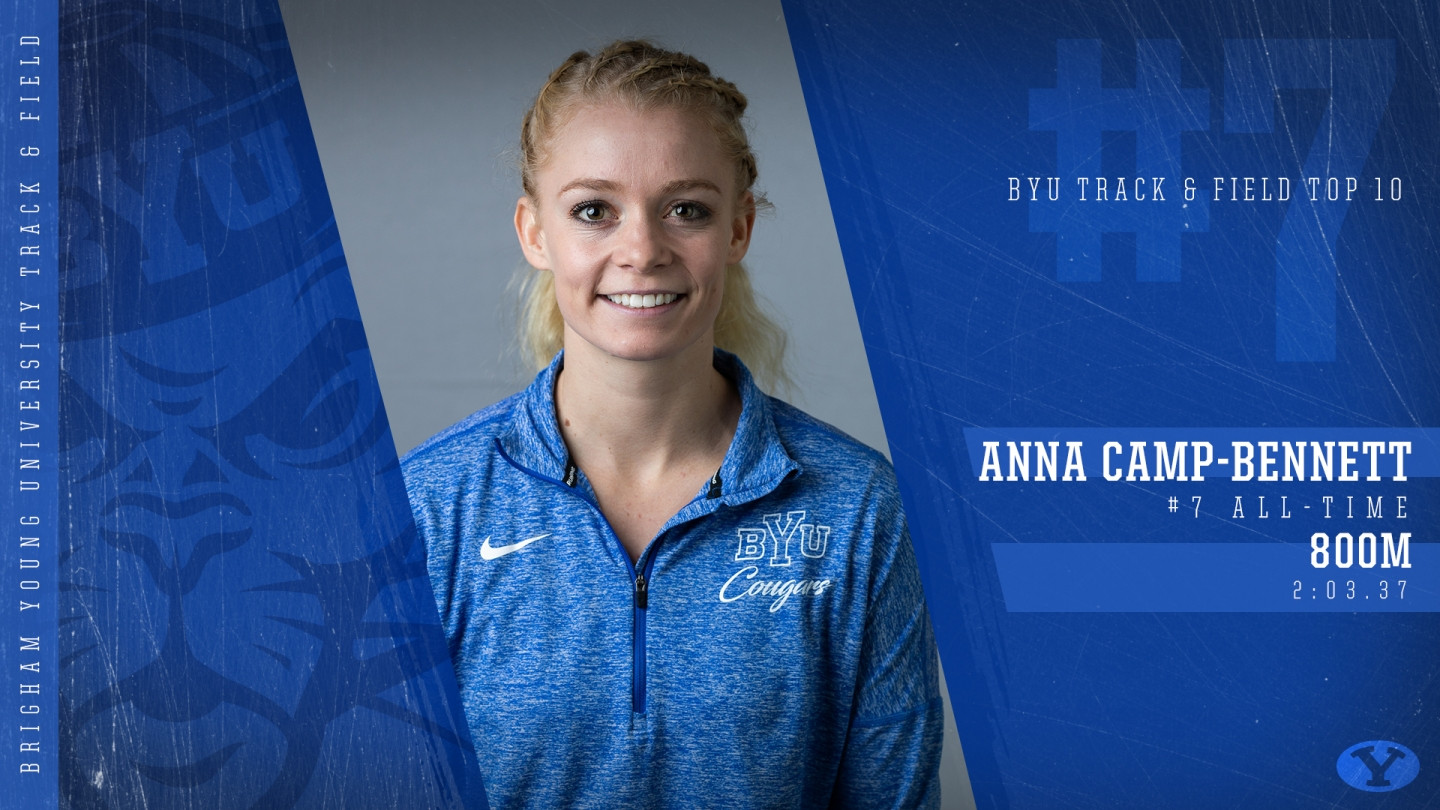 Camp-Bennett, Marsing highlight packed weekend for BYU track and field ...