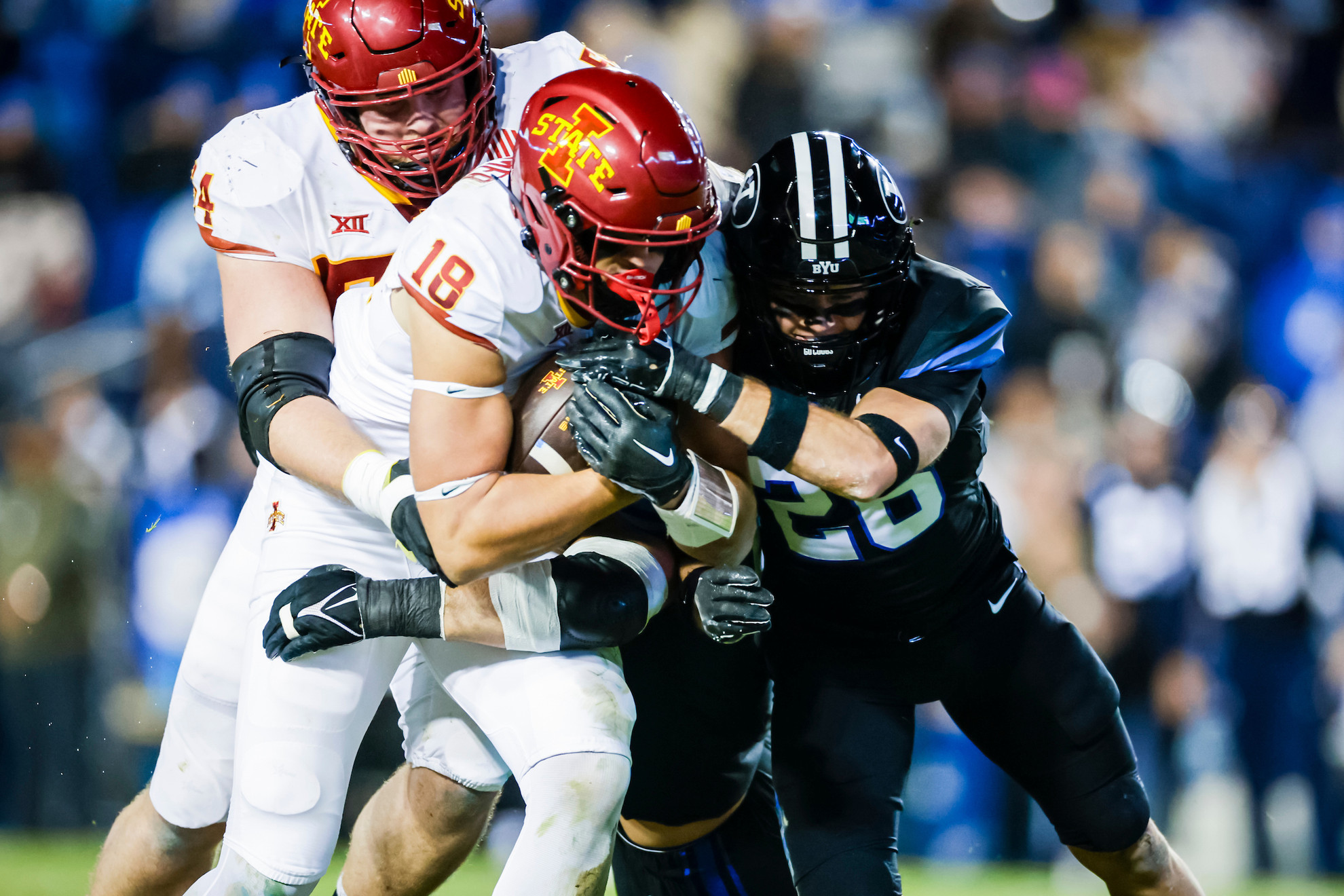 BYU falls at home to Iowa State 45-13 - BYU Athletics - Official ...