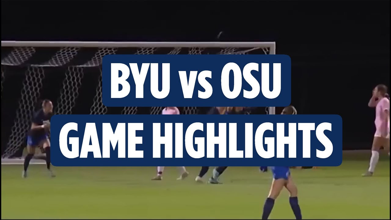 BYU Women's Soccer vs Oklahoma State Game Highlights | 2023 - BYU ...