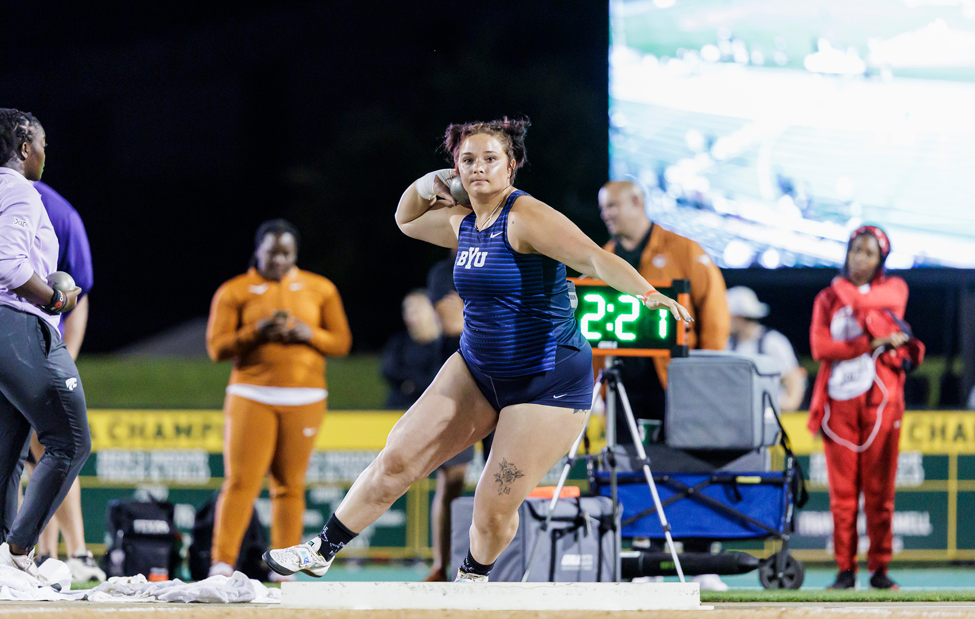 Hoekstre throws BYU's No. 2 mark in the shot put - BYU Athletics ...