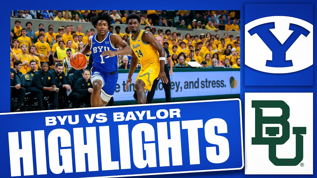 BYU vs Baylor | FULL GAME HIGHLIGHTS | BYU BASKETBALL - BYU Athletics ...