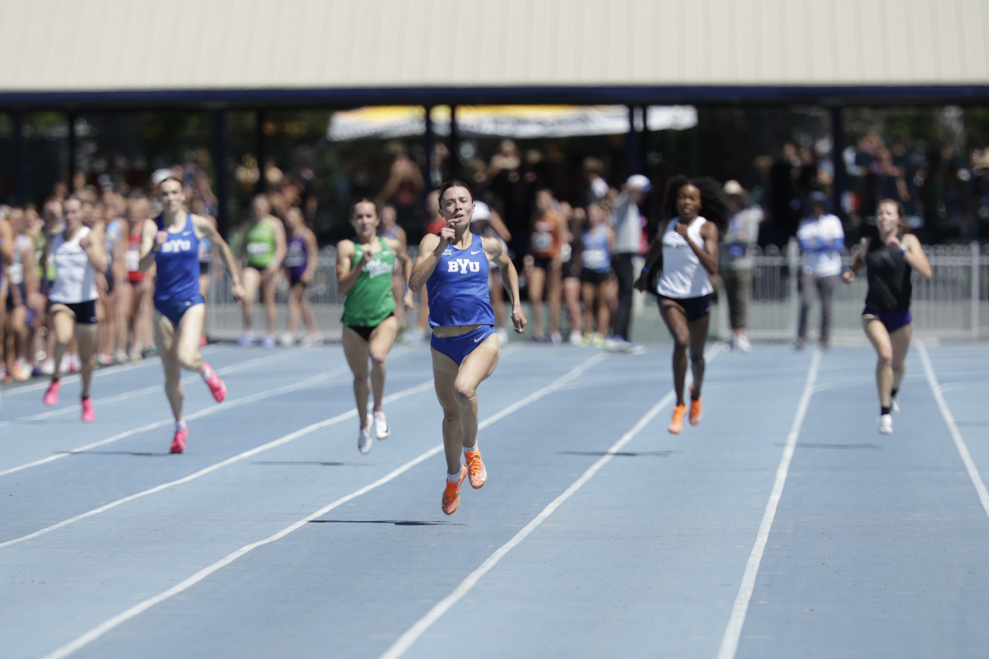 Oblad Shatters Her Own 400m School Record - BYU Athletics - Official Athletics Website - BYU Cougars