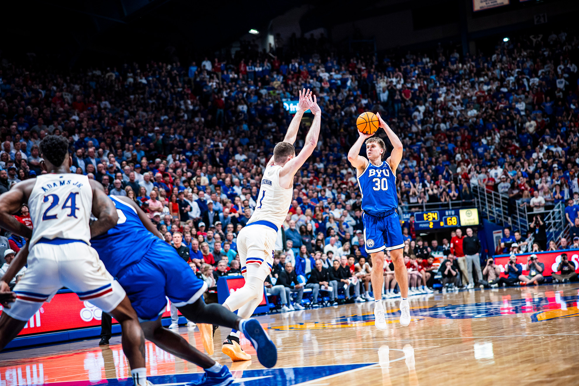 Dallin Hall - Men's Basketball 2023-2024 - BYU Athletics - Official ...