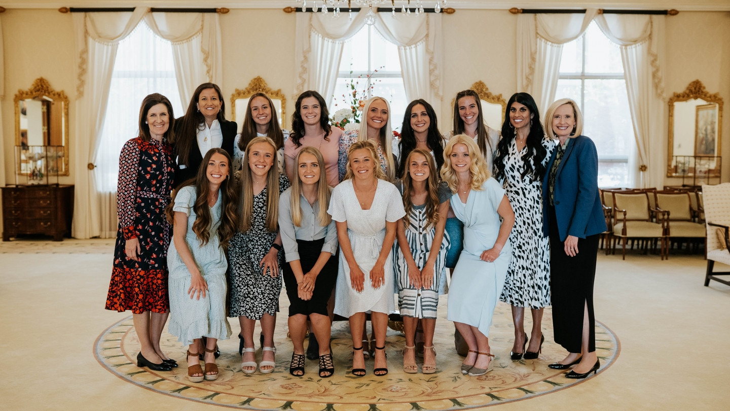 Young Women General Presidency hosts BYU women’s distance national ...