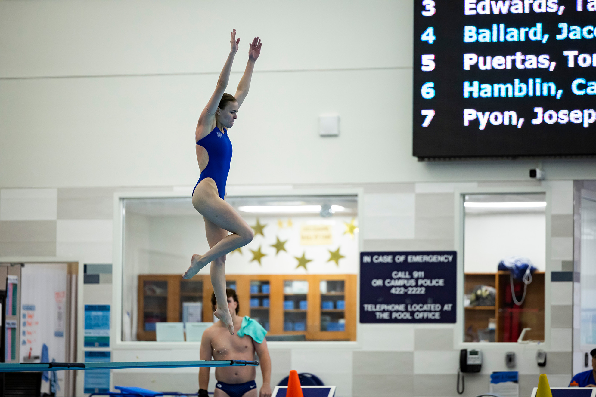 Women's swim and dive concludes competition at Denver, UCLA - BYU ...