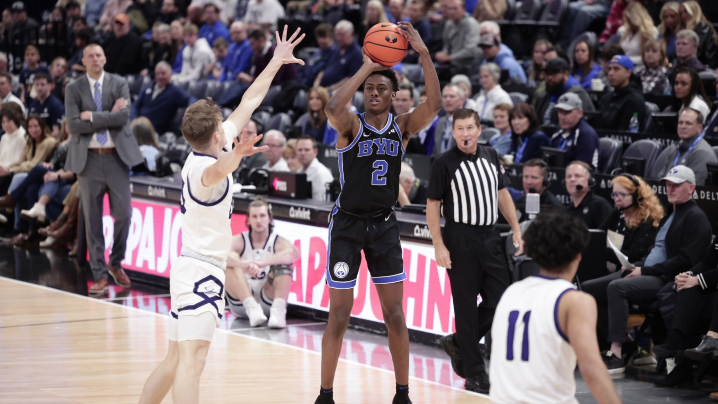 BYU makes school record 19 3-pointers, defeats Westminster 100-70 at ...
