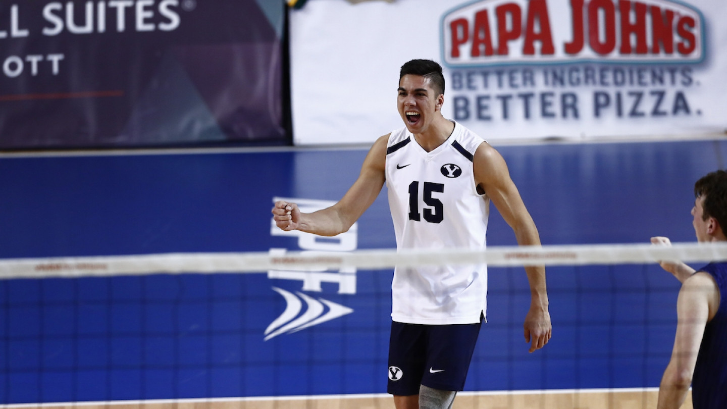 Sander and No. 7 BYU top UC San Diego in four - BYU Athletics ...