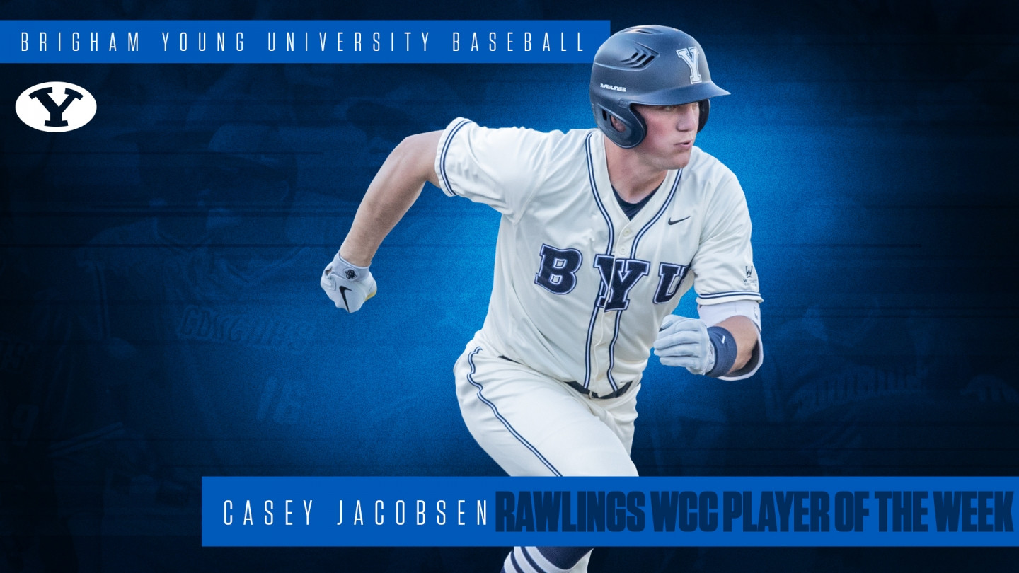 Jacobsen Awarded WCC Player of the Week - BYU Athletics - Official ...