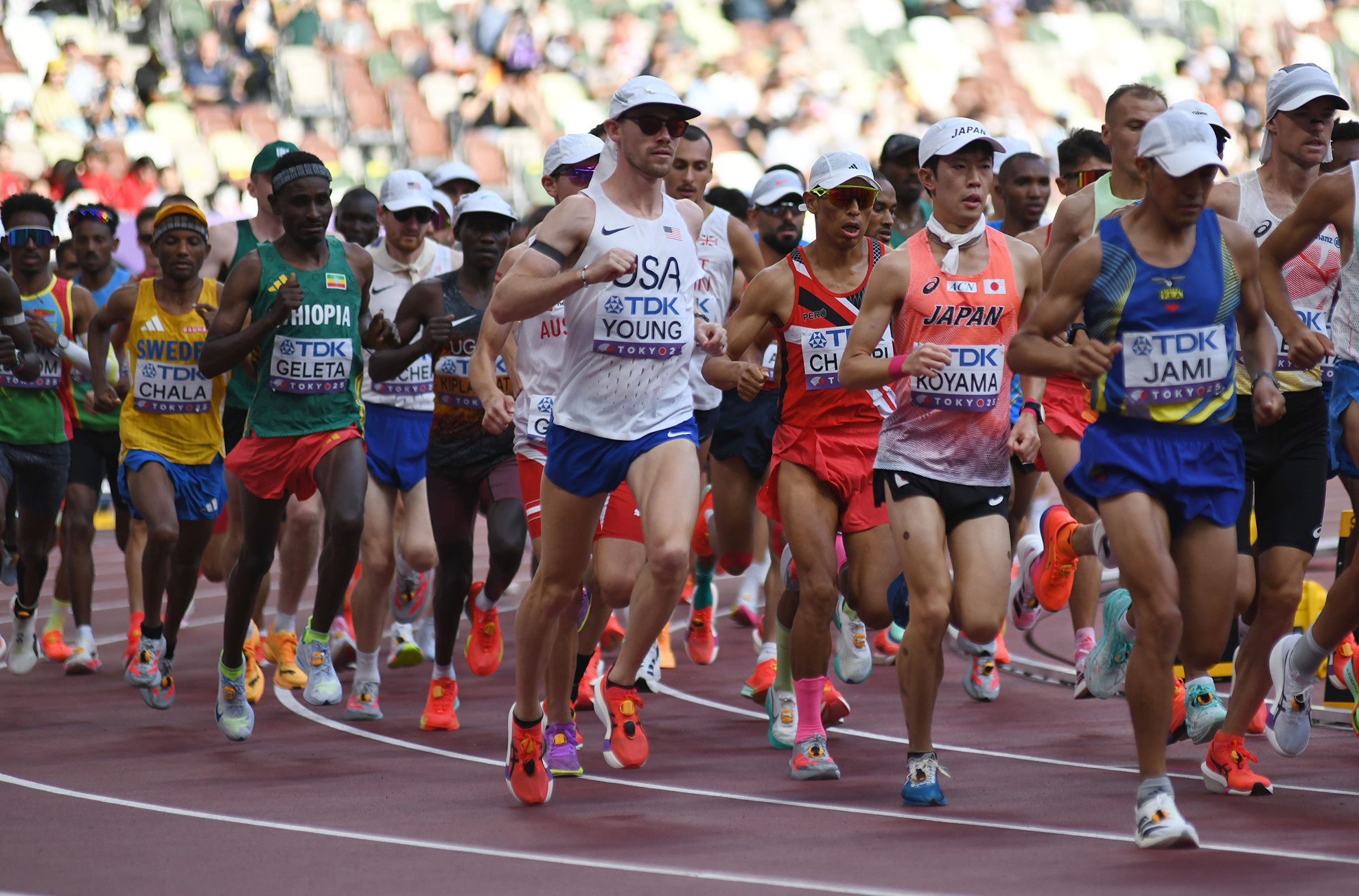 Young takes ninth in the World Athletics Championships marathon - BYU ...