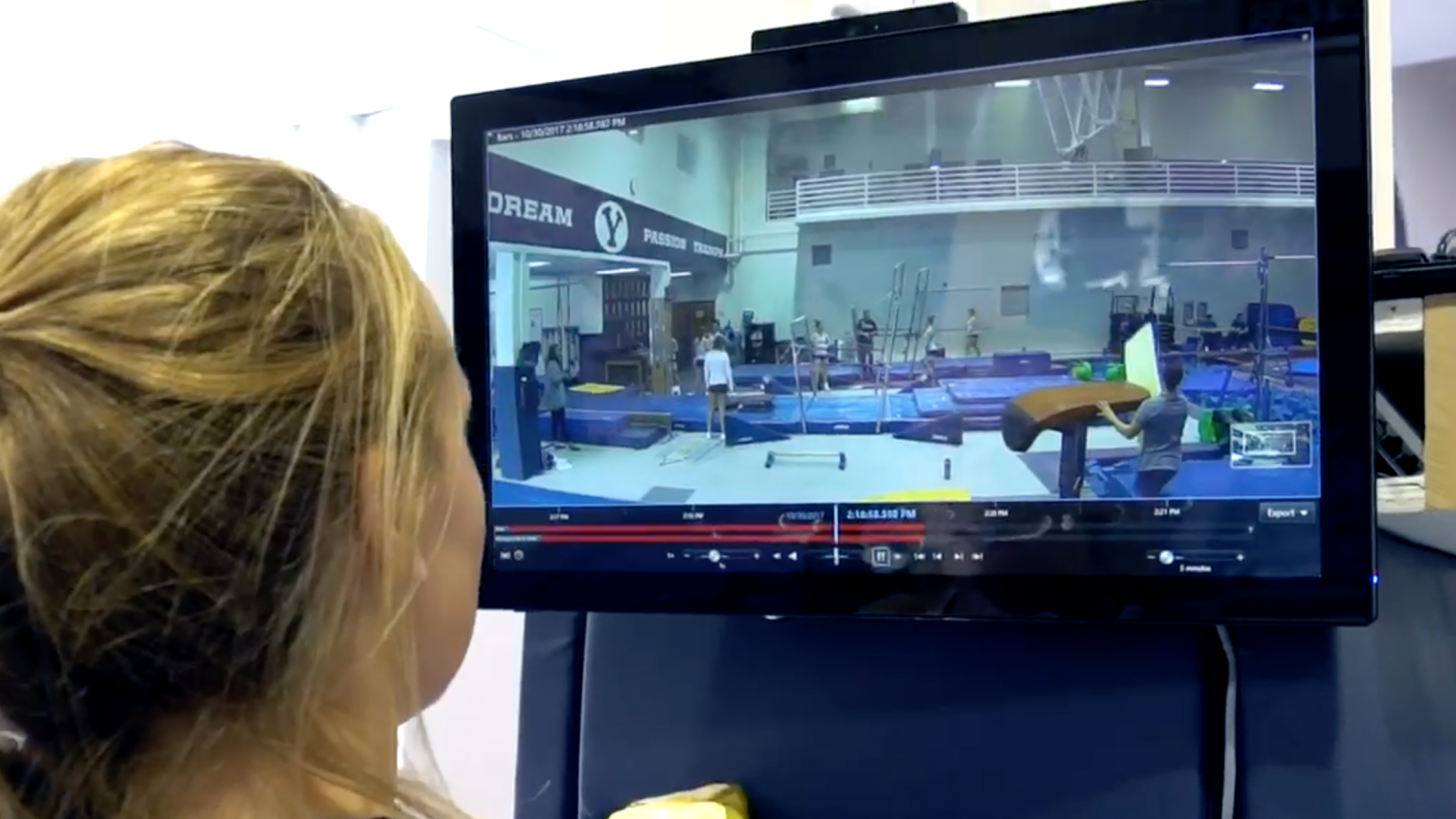 New camera system improves gymnastics - BYU Athletics - Official ...