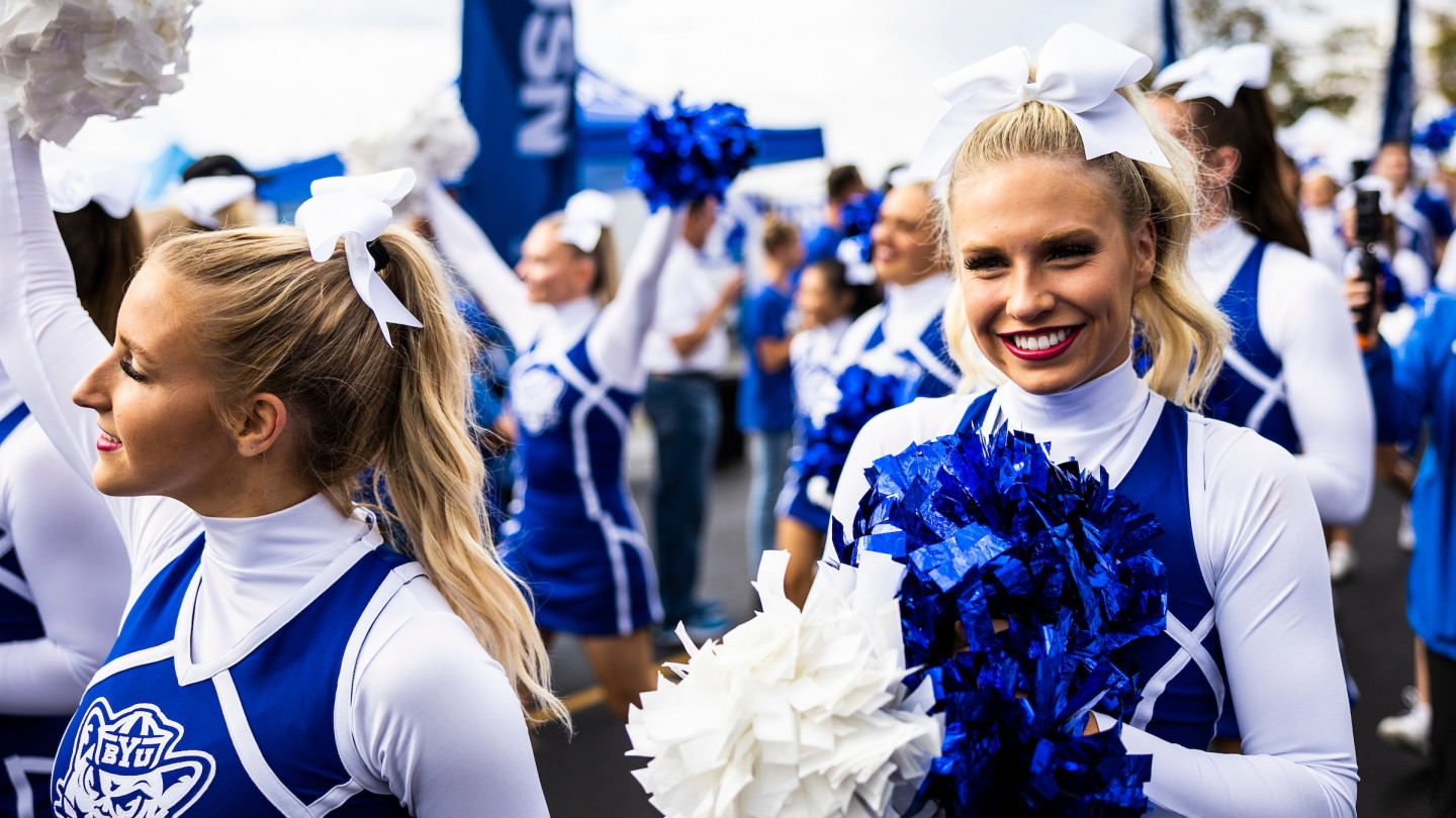 BYU Cheer Tryouts – April 25-27 - BYU Athletics - Official Athletics ...