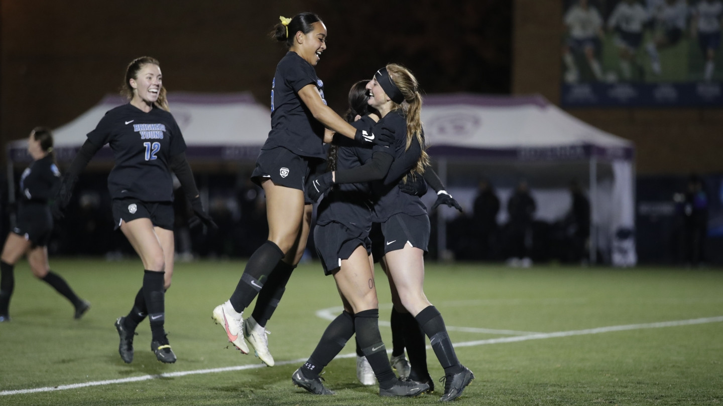 Cougs knock off Wolverines 3-0 in first round of NCAA Tournament - BYU ...