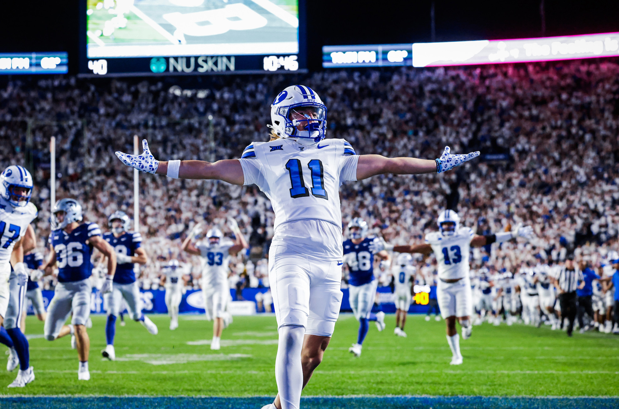 BYU scores in all three phases, beats No. 13 K-State 38-9 - BYU ...