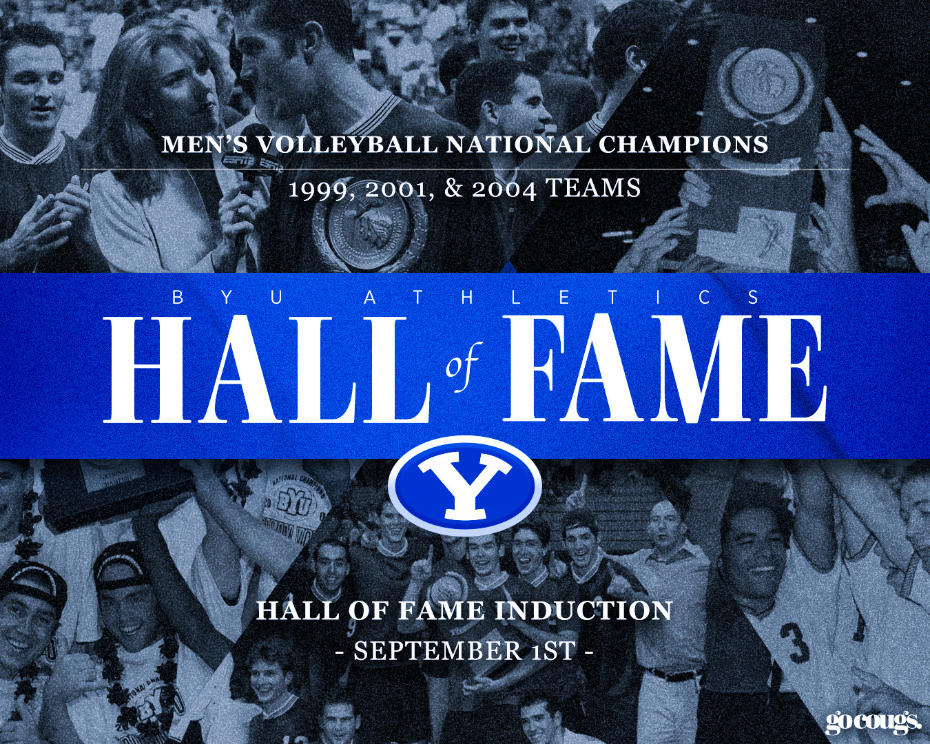 BYU men s volleyball National Championship teams inducted in the BYU Athletics Hall of Fame BYU Athletics Official Athletics Website BYU Cougars