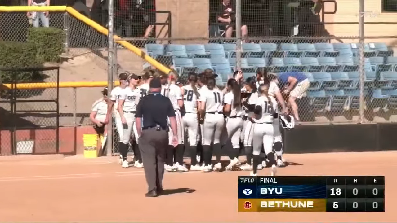 BYU vs Bethune Cookman Softball Highlights - BYU Athletics - Official ...