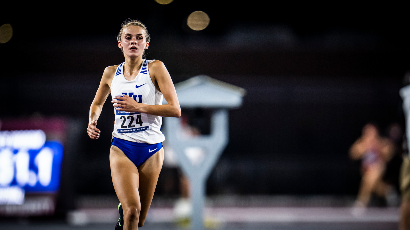Women's distance records three top-10 times in 5k at Stanford - BYU ...