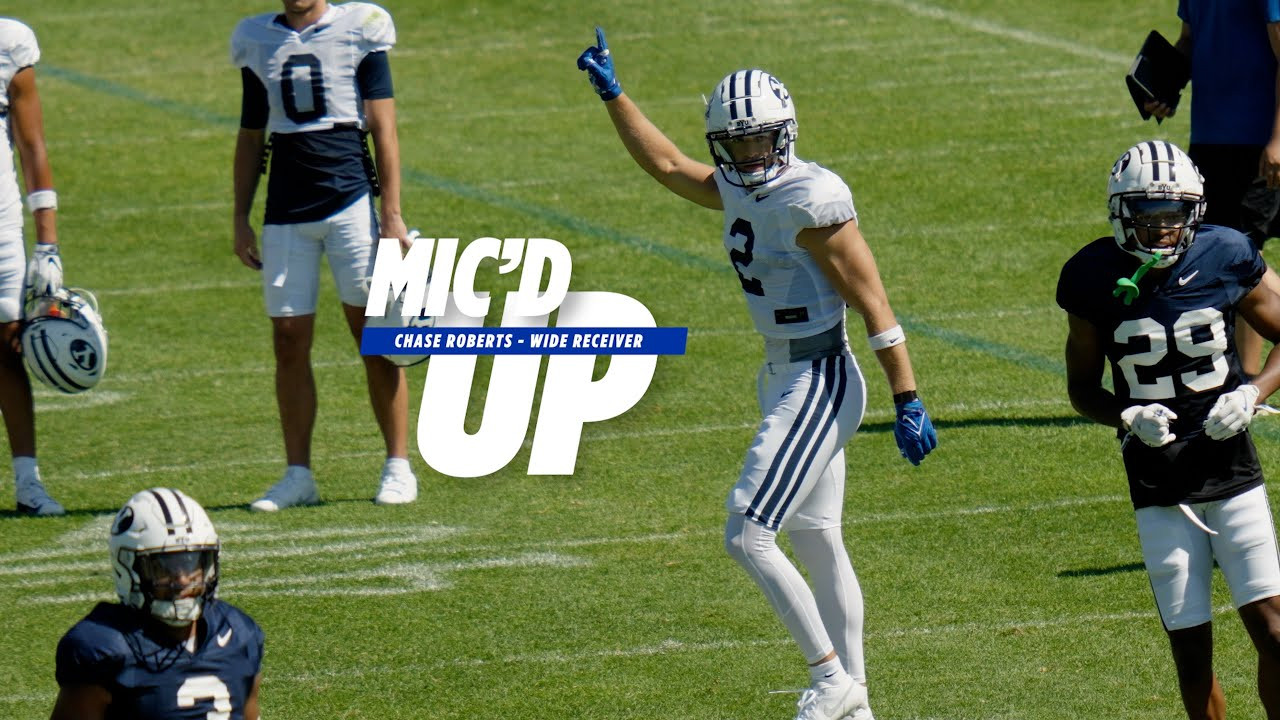 MIC'D UP with Chase Roberts || BYU FOOTBALL - BYU Athletics - Official ...