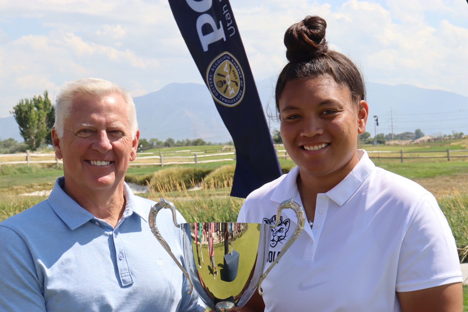 Galeai takes home the Utah Women’s Open Trophy - BYU Athletics ...