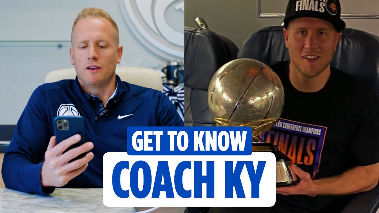 GET TO KNOW COACH KY | Best Cosmo stunt?? | BYU Men's Basketball - BYU ...