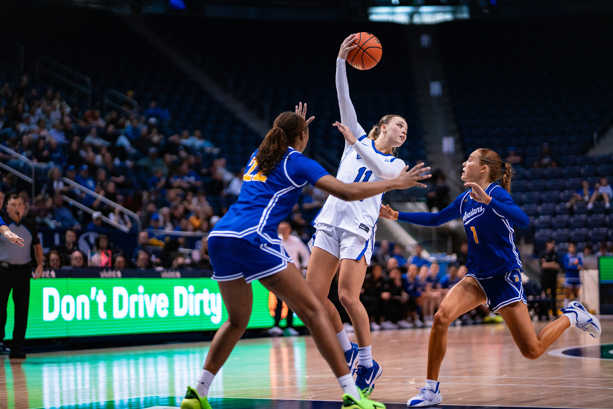 Gibb, Hamlin power BYU past San José State for 70-51 win - BYU ...