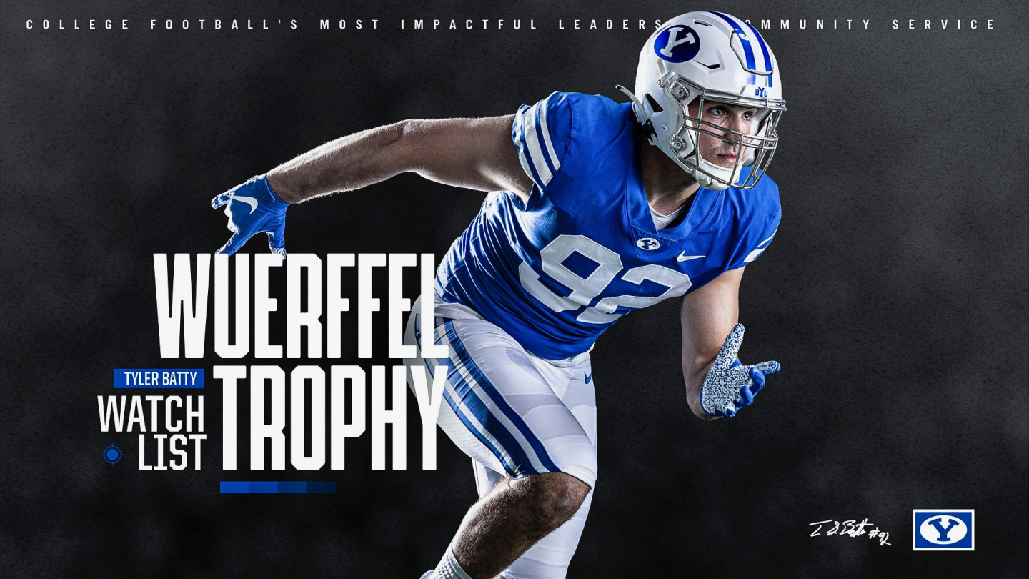 Tyler Batty - Football 2023 - BYU Athletics - Official Athletics ...
